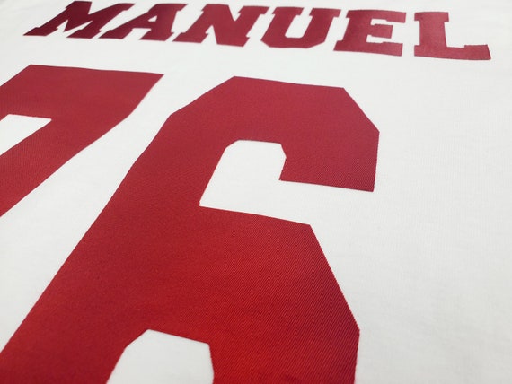 Twill Lettering Kit for an Authentic Jersey Look | Etsy