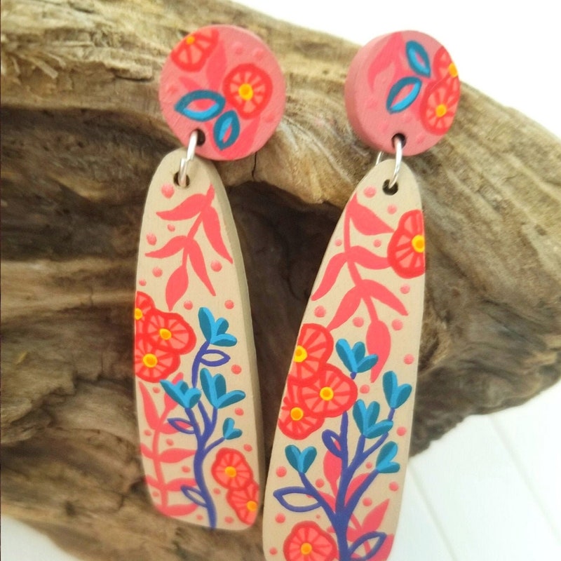 Hand Made Earrings - Etsy