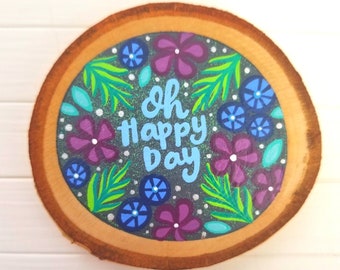 Oh Happy Day Sign - Etsy