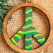 Peace Sign Ornament, Wood Peace Sign, Christmas Peace Sign, Groovy ...