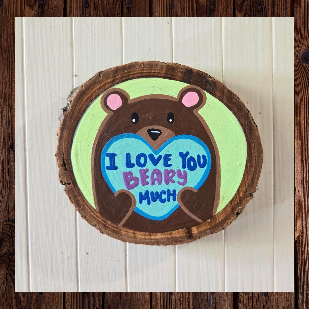 I Love You Beary Much, Bear Puns, Punny Gifts, Bear Gifts for Kids ...