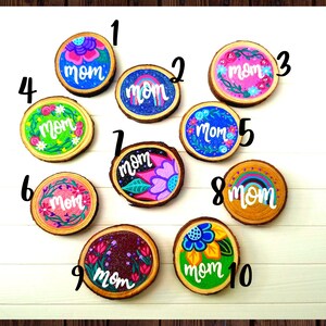 Gift for Mom, Floral Gift, Mothers Day, Mom Appreciation, Mom Magnets ...