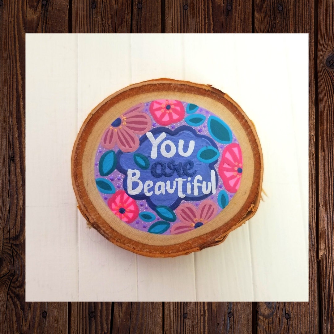 Motivational Magnet, Motivational Wood Quote, Hand Painted Magnet ...