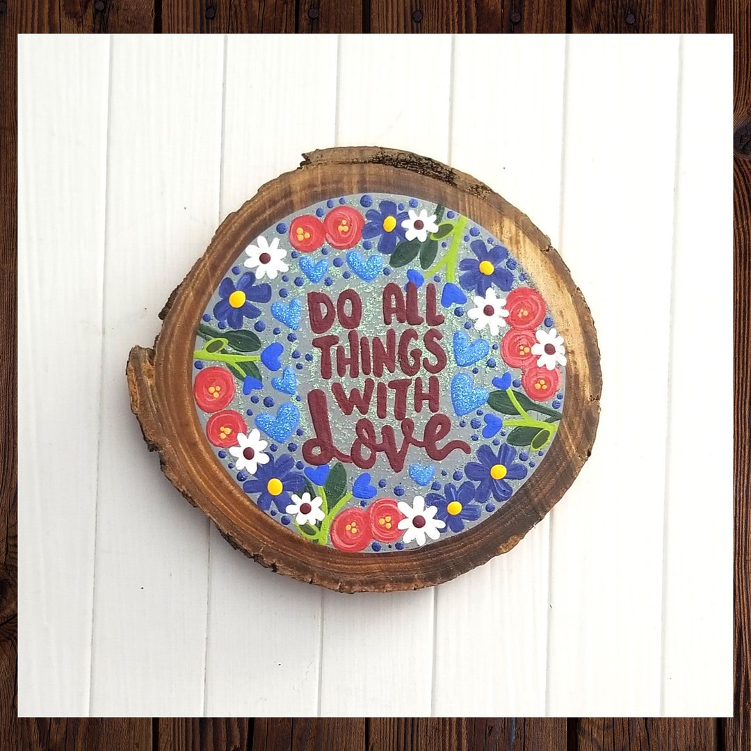 Motivational Magnet, Motivational Wood Quote, Hand Painted Magnet ...