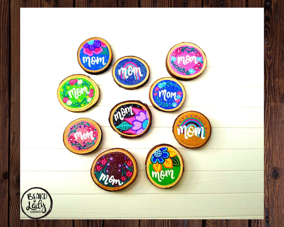 Gift for Mom, Floral Gift, Mothers Day, Mom Appreciation, Mom Magnets ...