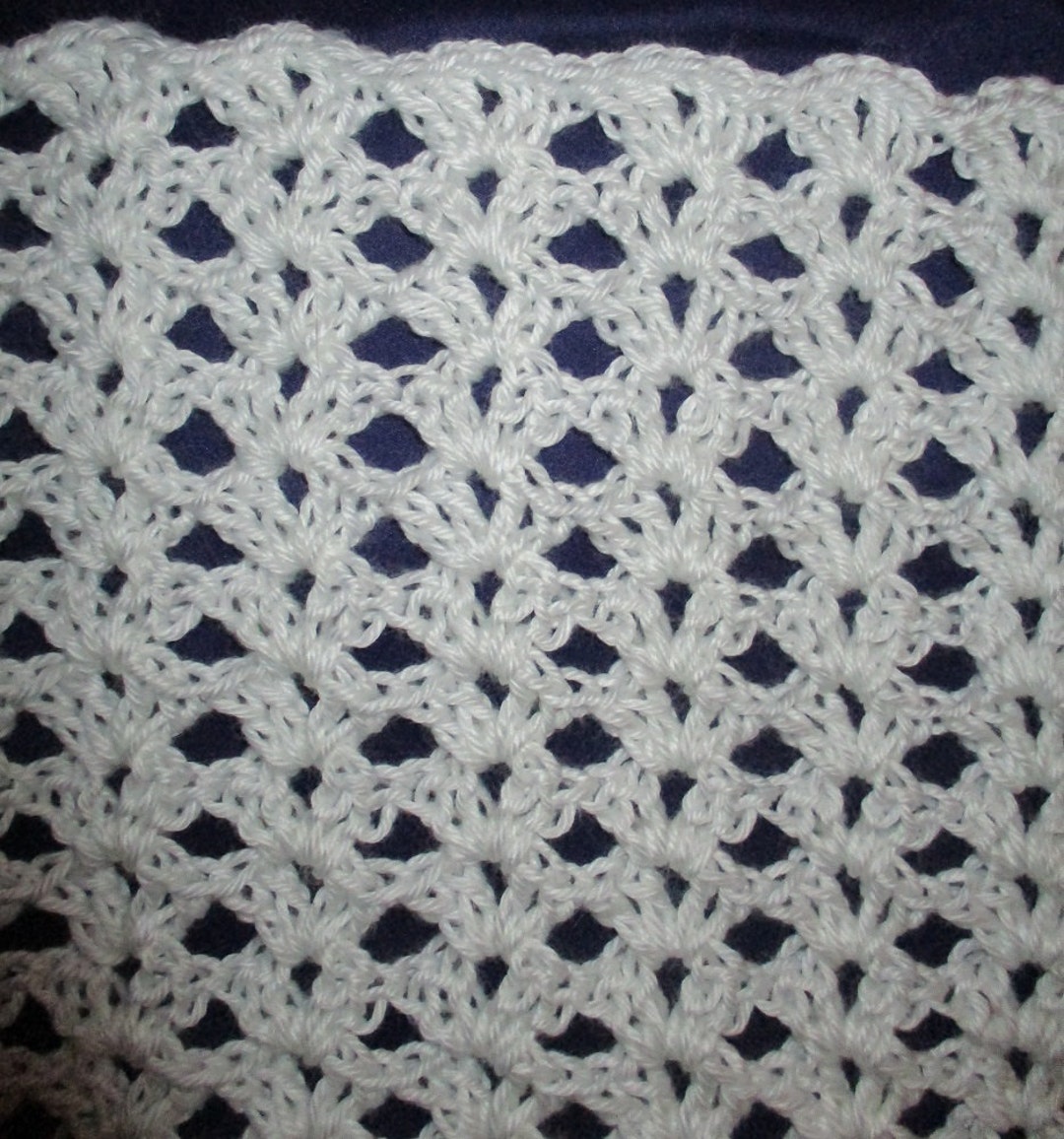 Shawl Hand Crochet 25" X 35" Gift for Her, Soft Silky Yarn, Lap Afghan ...