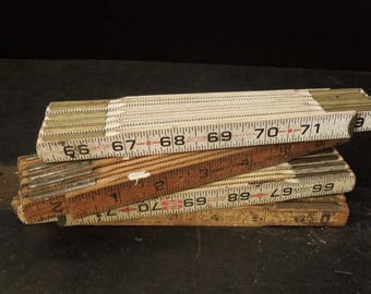 Vintage wooden ruler | Etsy