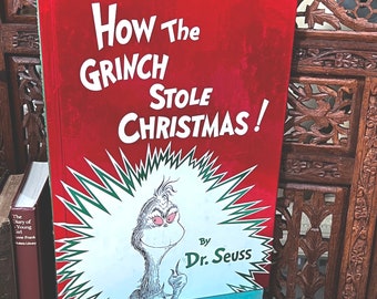 Vintage Dr. Seuss 1957 How the Grinch Stole Christmas - Etsy