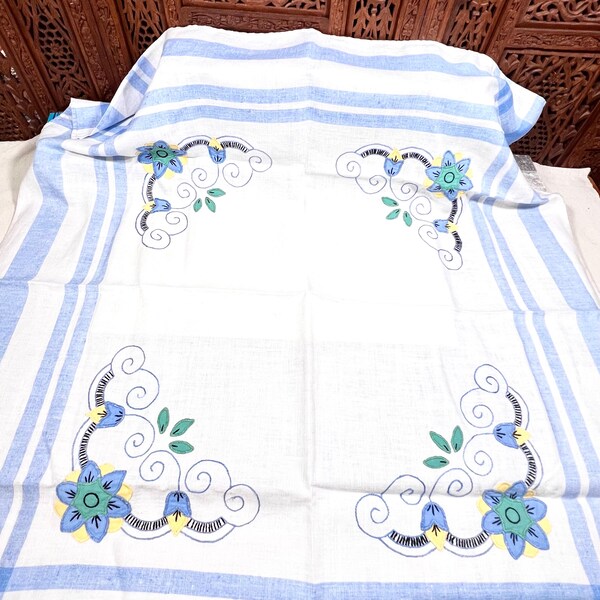Applique Tablecloth - Etsy