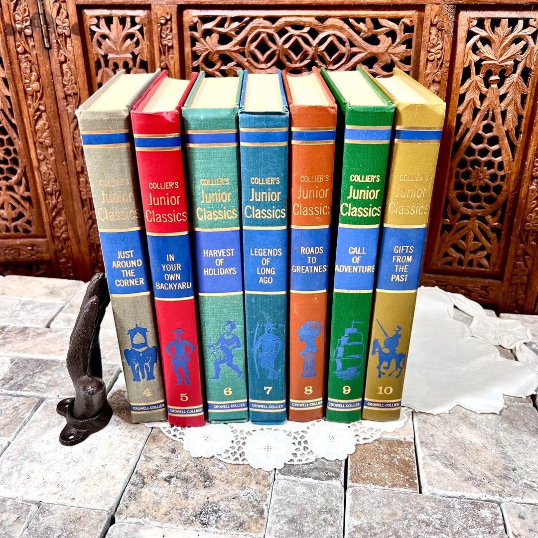 Colliers Junior Classics the Young Folks Shelf of Books Vol. 4, 5, 6, 7 ...