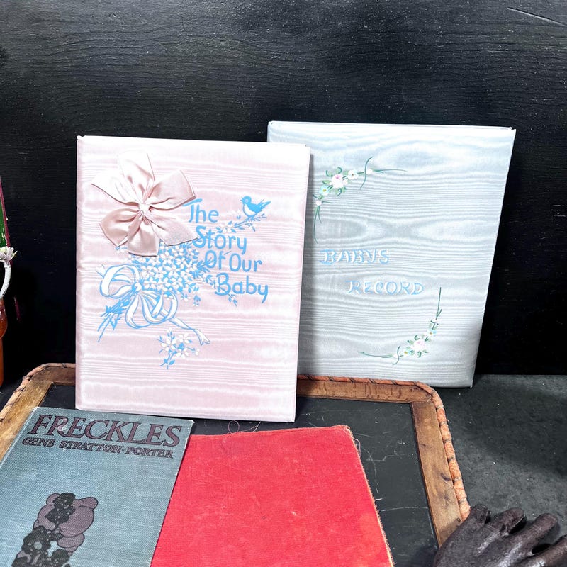 Baby Book Vintage Looking - Etsy
