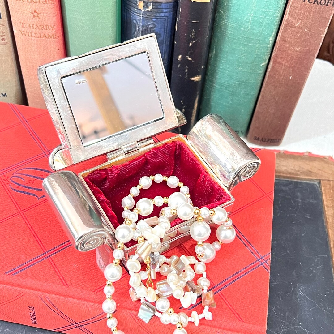 Godinger Silver Plated Trinket Sofa Shaped Box Secret Box - Etsy