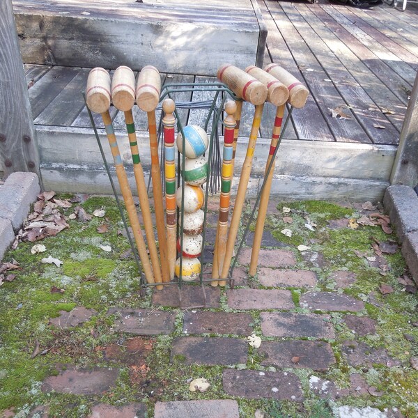 Croquet Game - Etsy