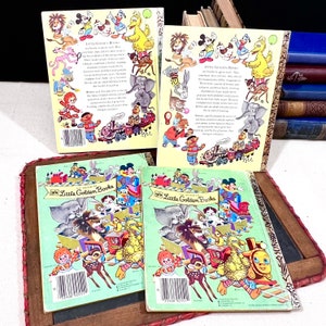 4 A Little Golden Books Collection Walt Disney Featuring - Etsy