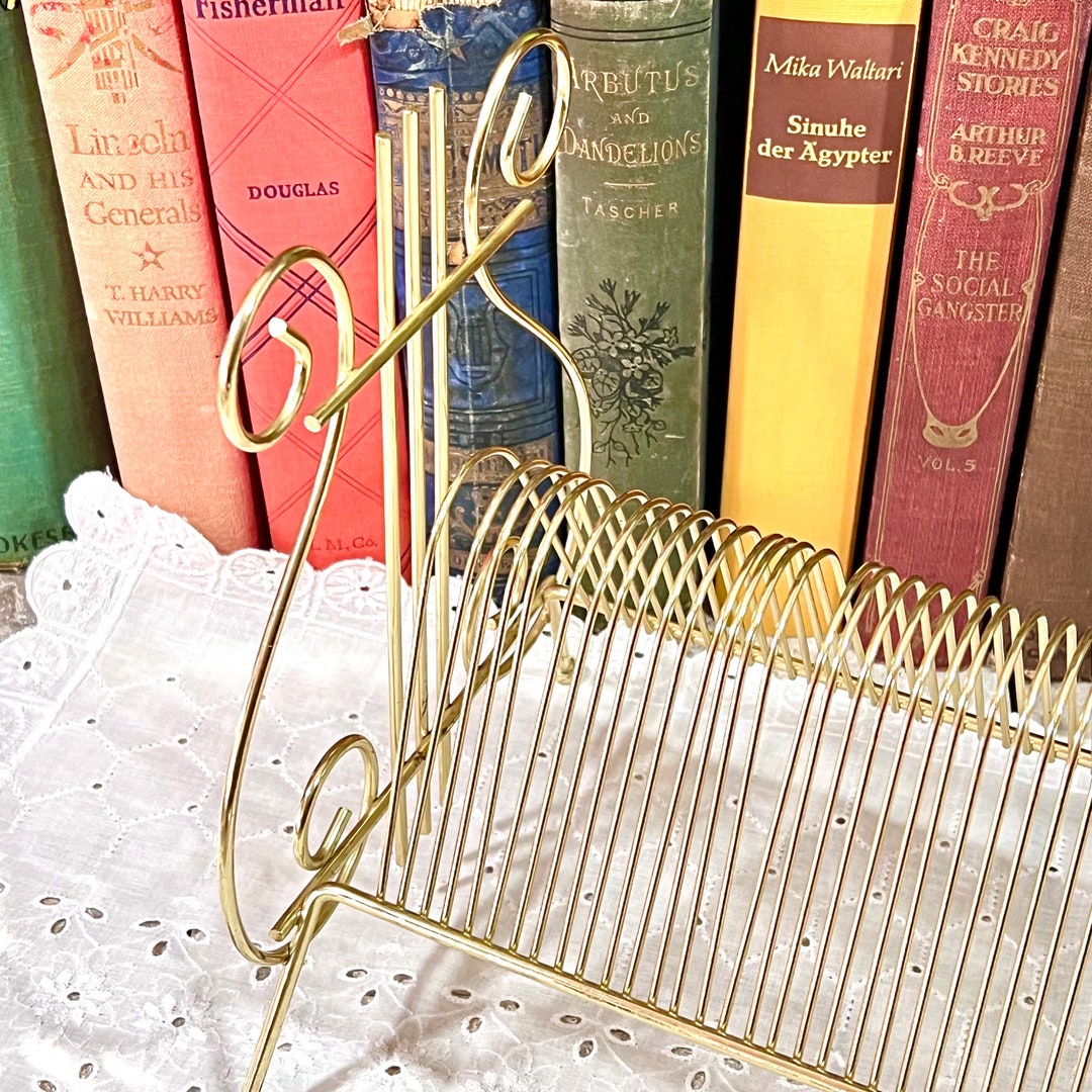 Stack up the Records - Wire Record Storage / Record Holder Vintage W ...