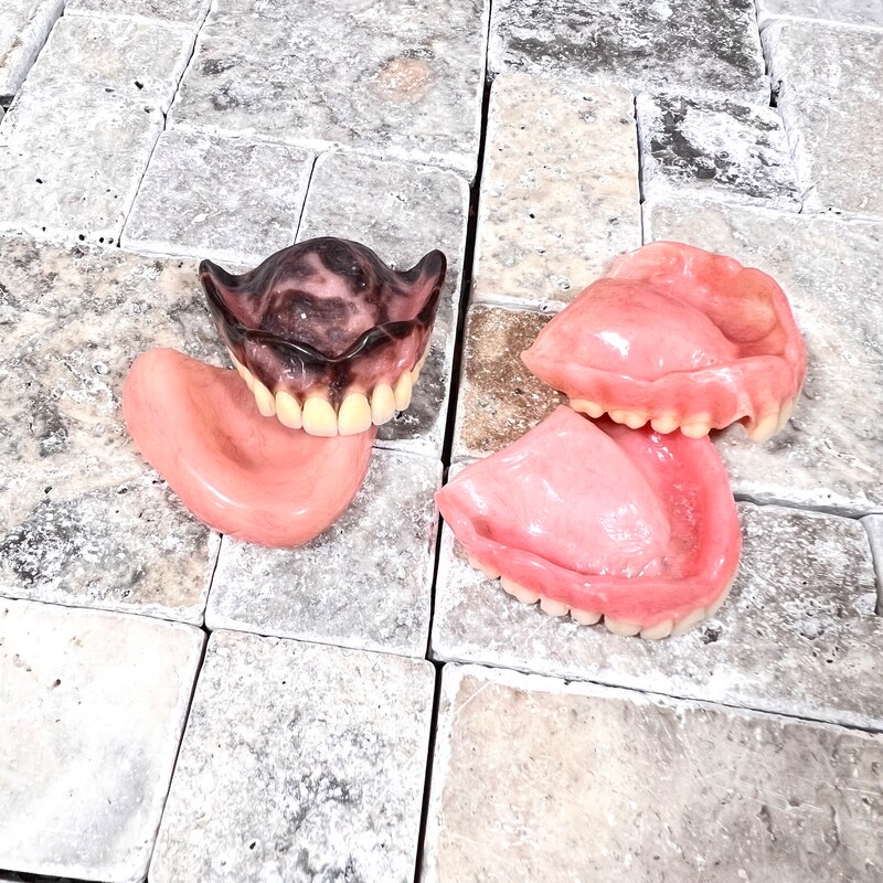 Upper and Lower Dentures - Etsy