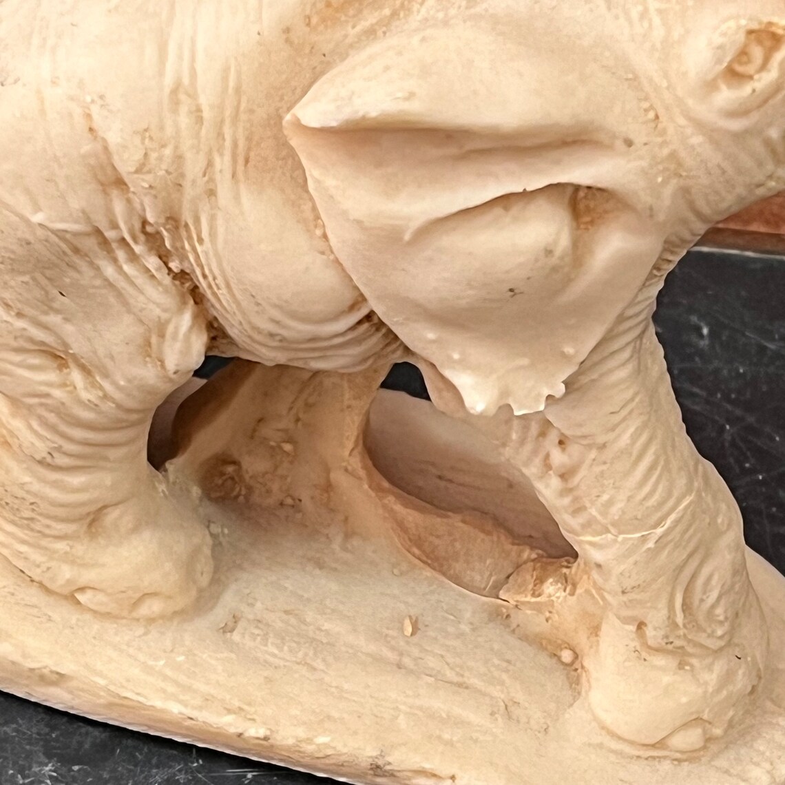 Statue of Elephant Family Mother and Baby - Vintage - Etsy