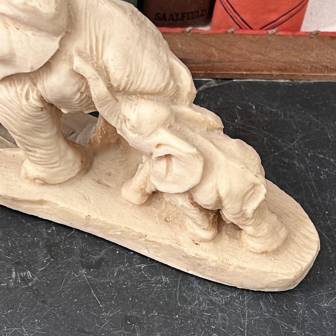Statue of Elephant Family Mother and Baby - Vintage - Etsy