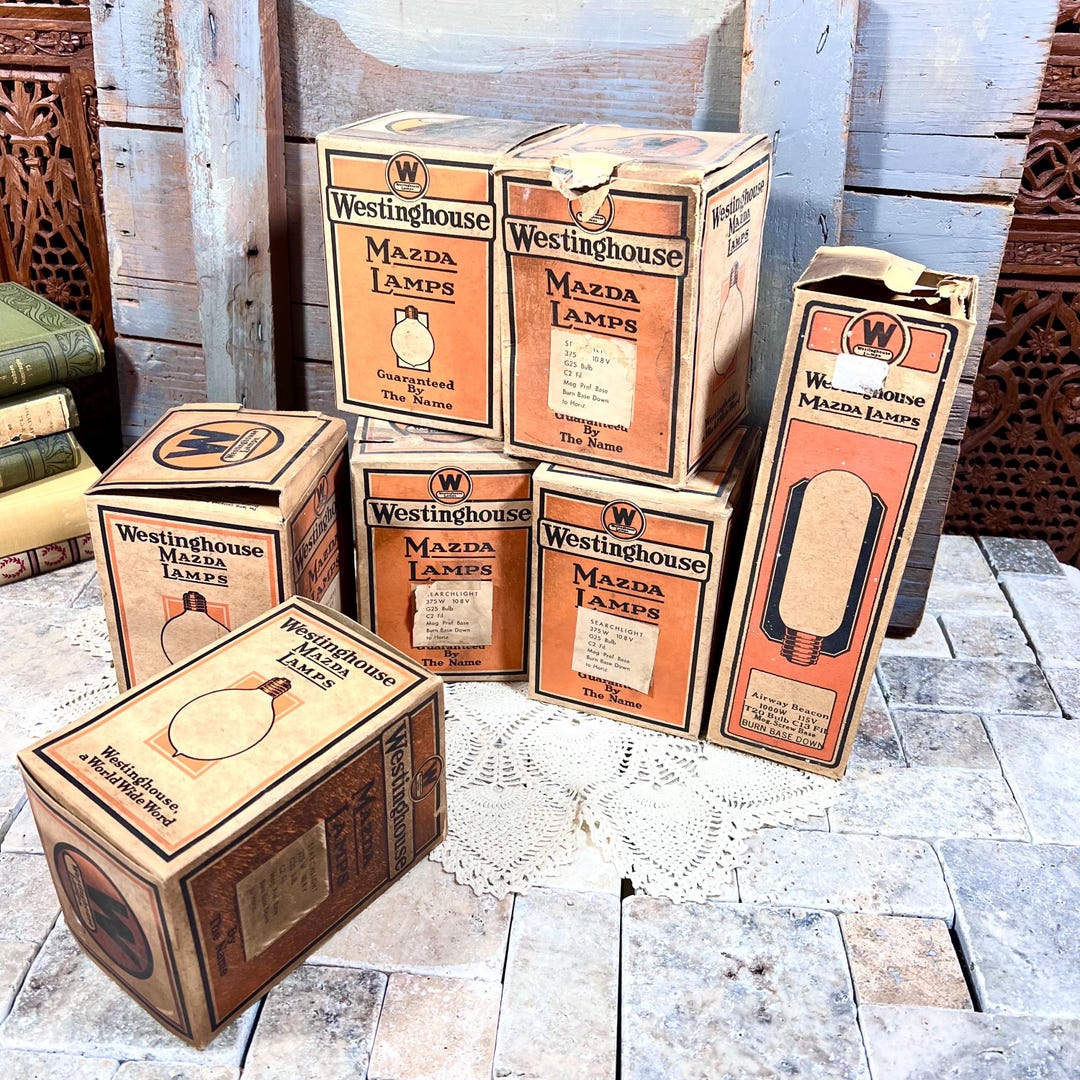 Mazda Light Bulbs - NOS - in Original Packaging - Westinghouse ...