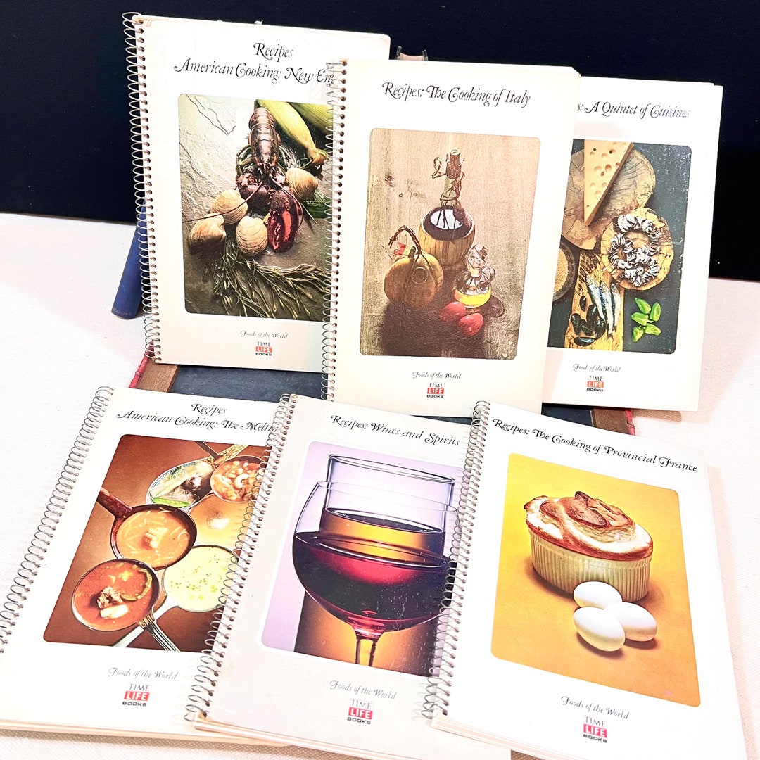 Time Life Foods of the World Set of - Vintage Cookbooks - 2 American, 1 ...