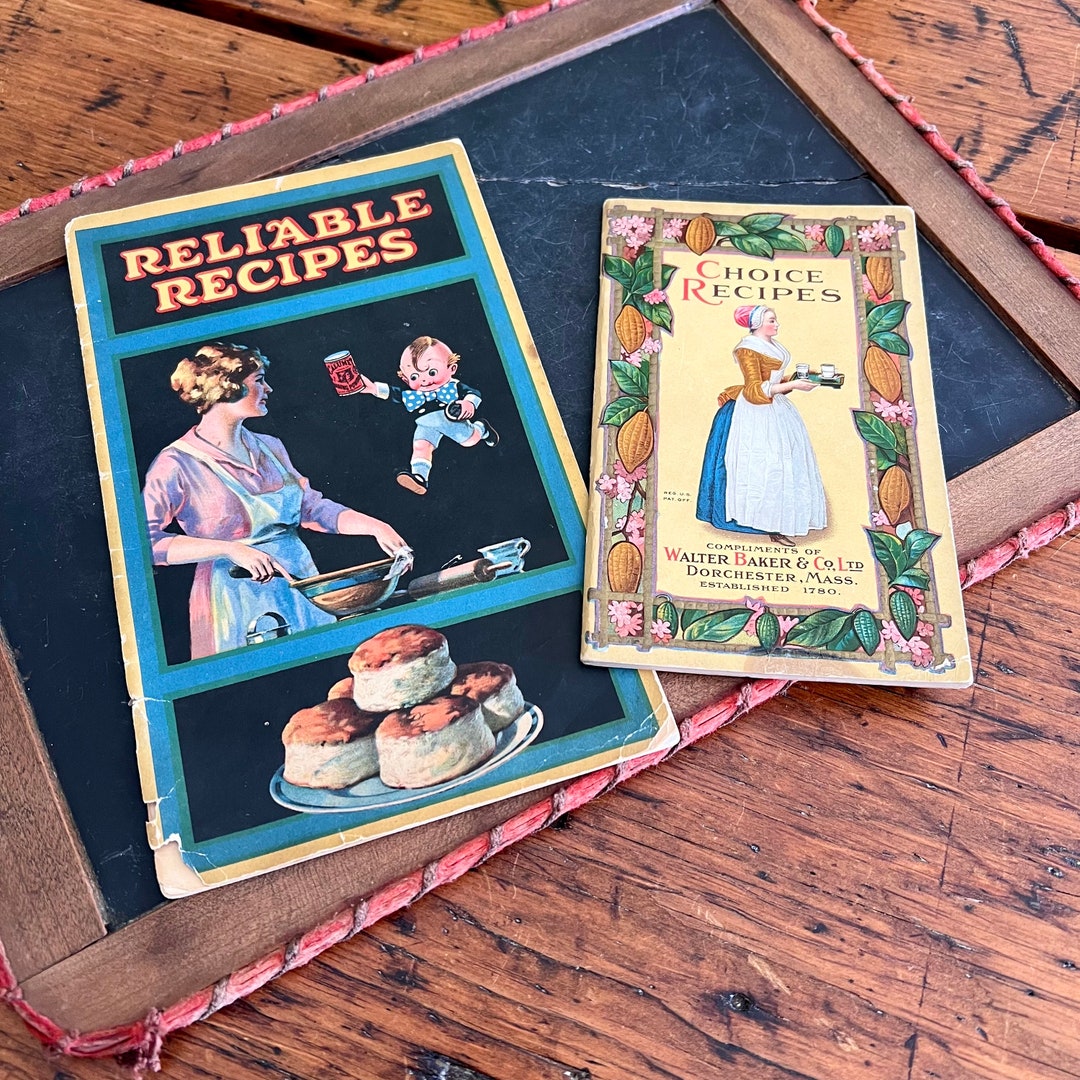 Cookbooks 1900's Reliable Recipes Booklet Food Advertising Antique ...