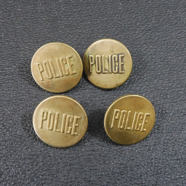 Police Buttons - Etsy