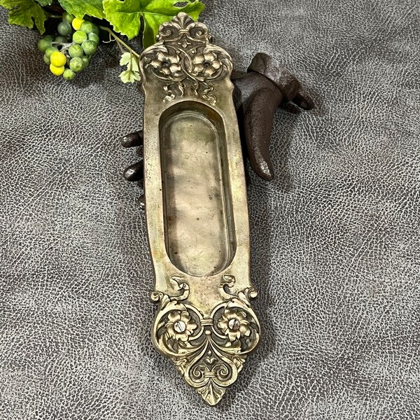 Antique Pocket Door Handle - Etsy