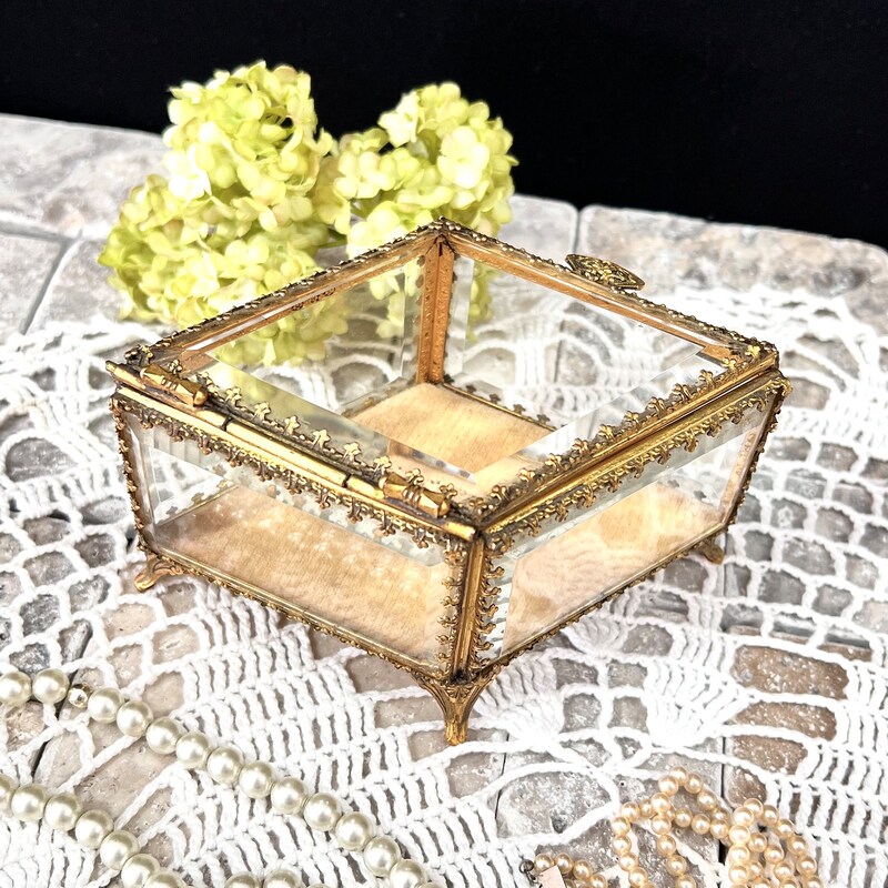 Metal Trinket Box - Etsy