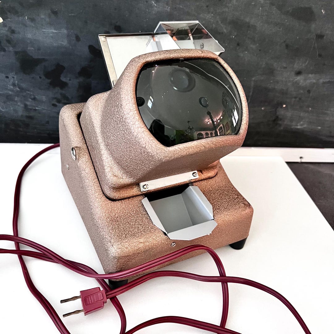Vintage Working Slide Viewer From Standard Projector & Equipment Co ...