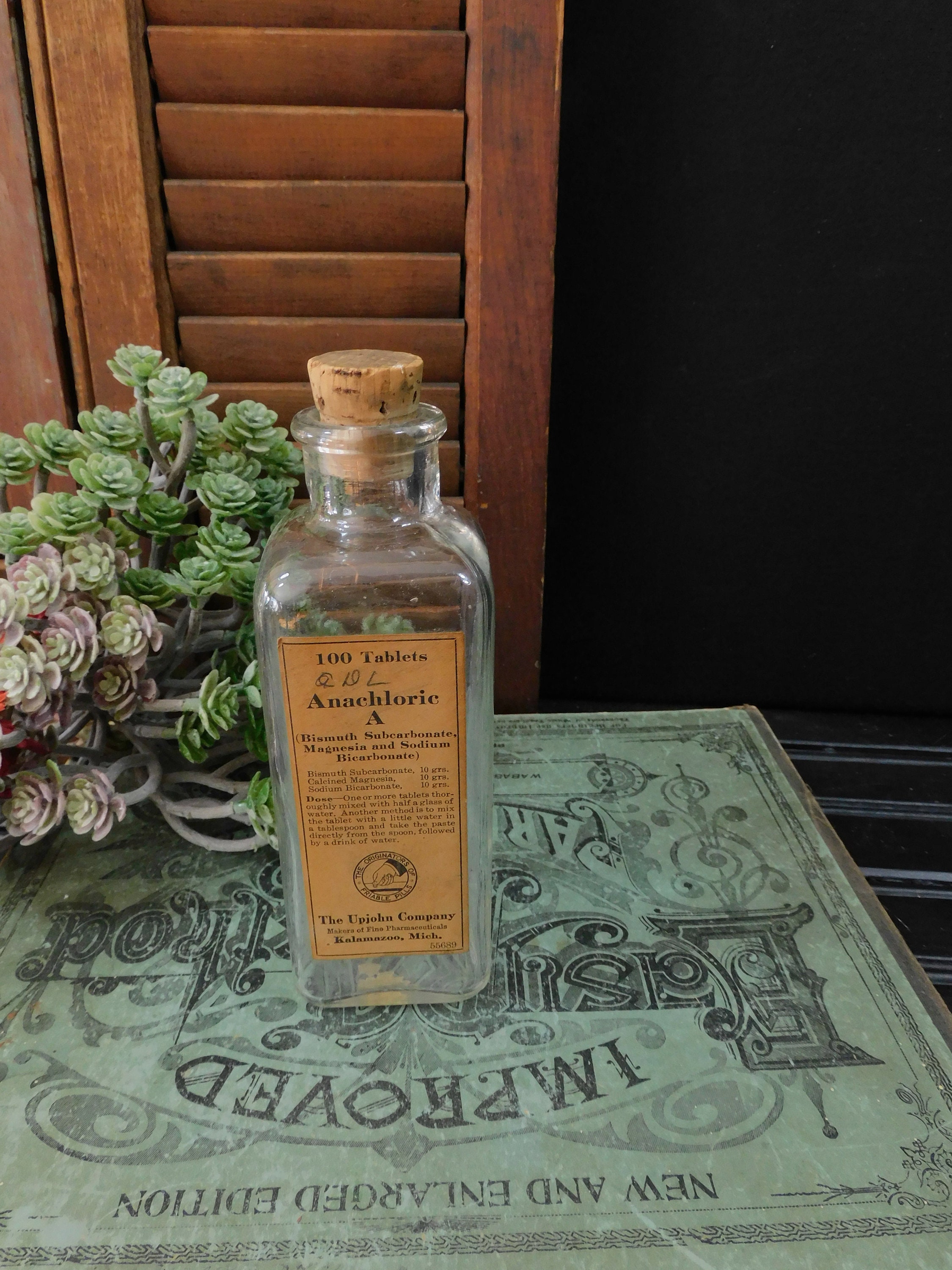 Collectibles Medical 20th Century Display Prop Vintage 6 3/4 H Upjohn ...