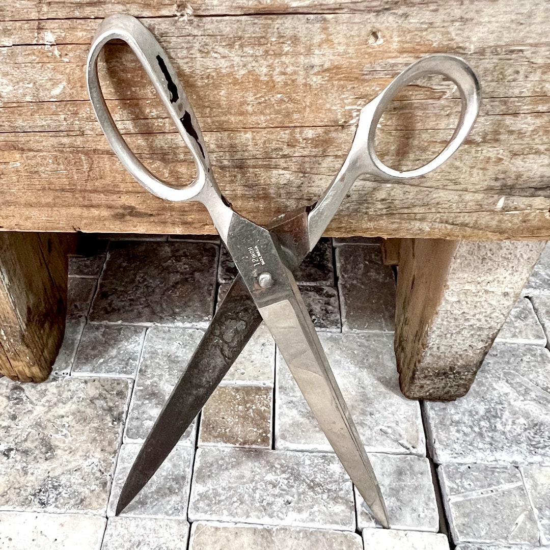 Don't Run With Hollinger Scissors 12 Cutting Tool Vintage Made in ...