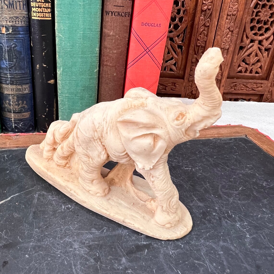 Statue of Elephant Family Mother and Baby - Vintage - Etsy