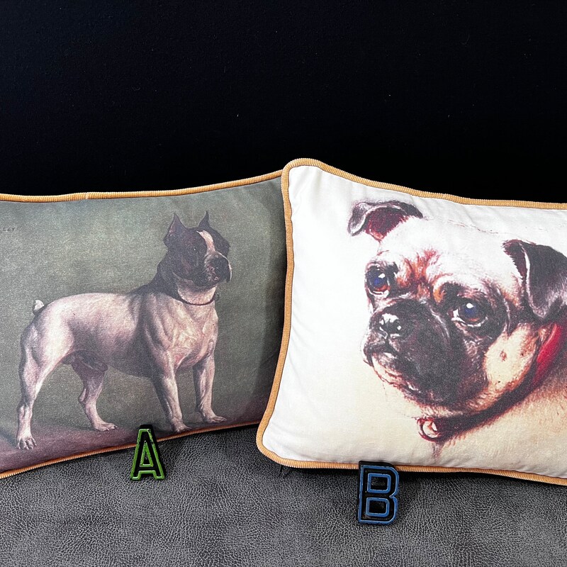 Pug Pillow - Etsy