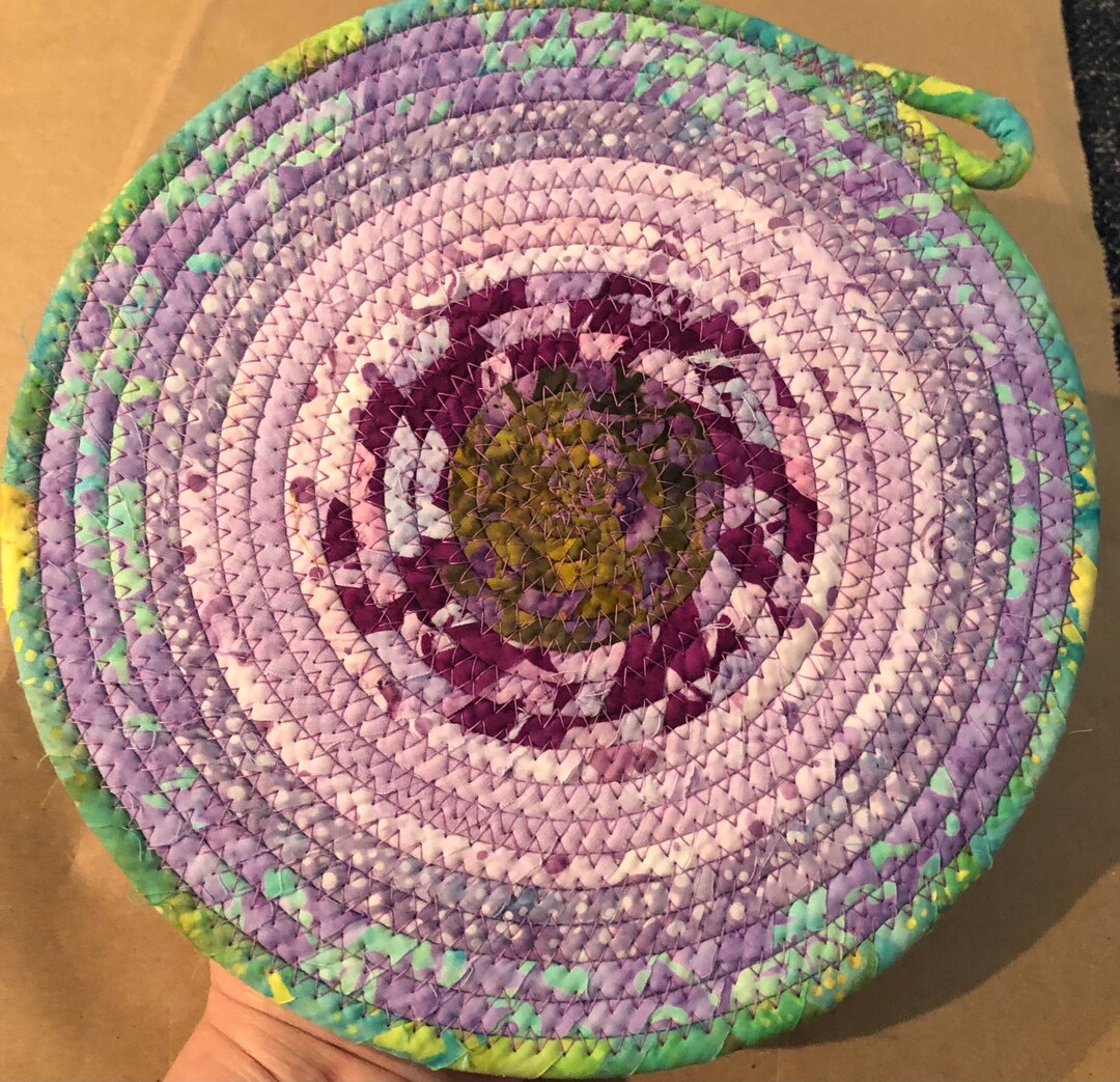 Large Size Pastel Easter Colors Heavy Duty Trivet or Table Mat #23 100% ...