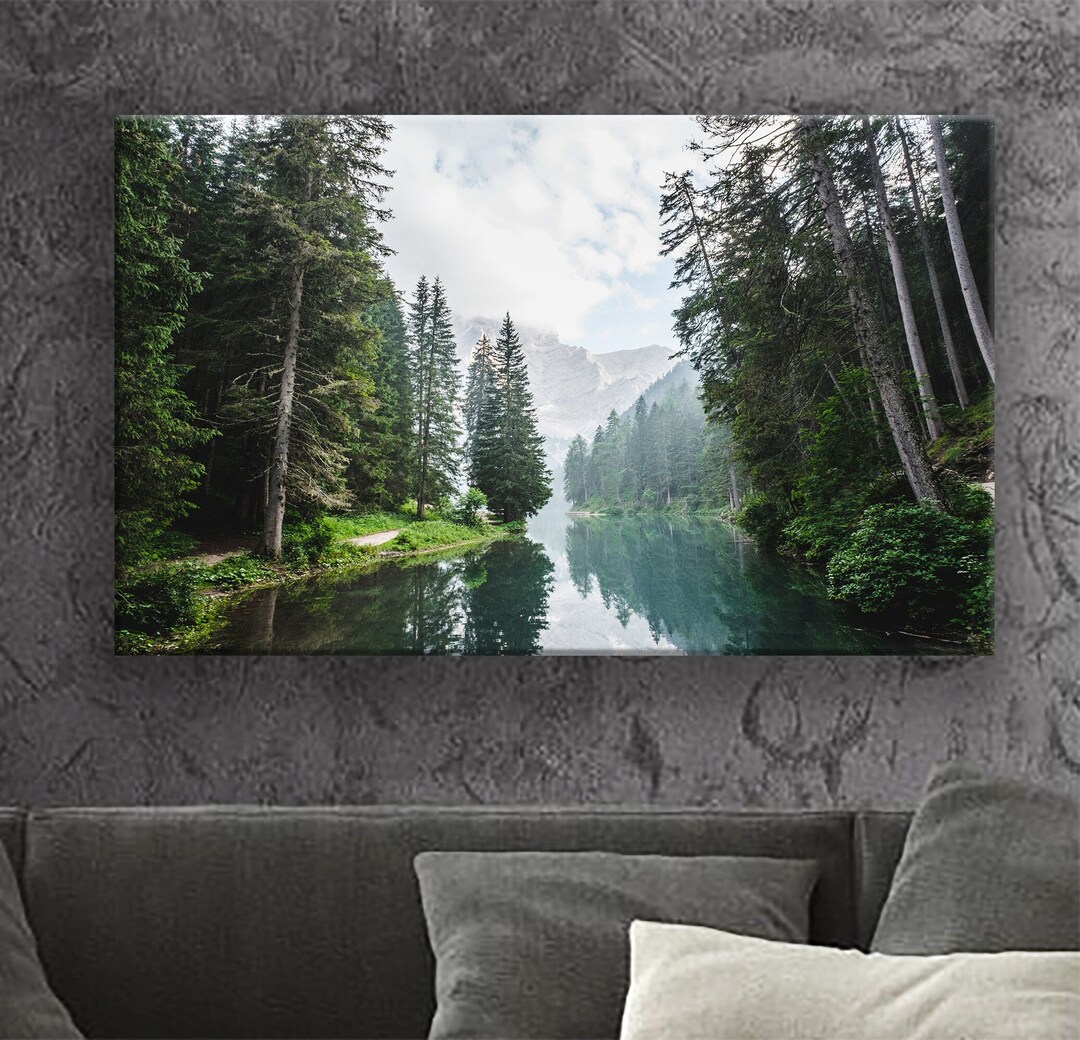 Boxcolors 1 Panel 20x30 Inches Canvas Prints Wall Art Framed Landscape ...