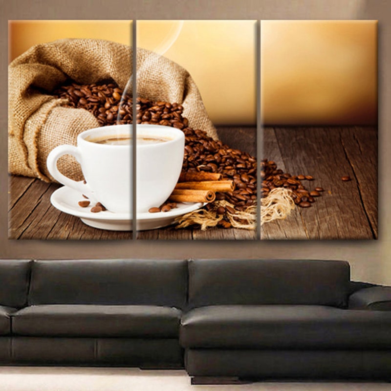 Coffee Canvas Art - Etsy