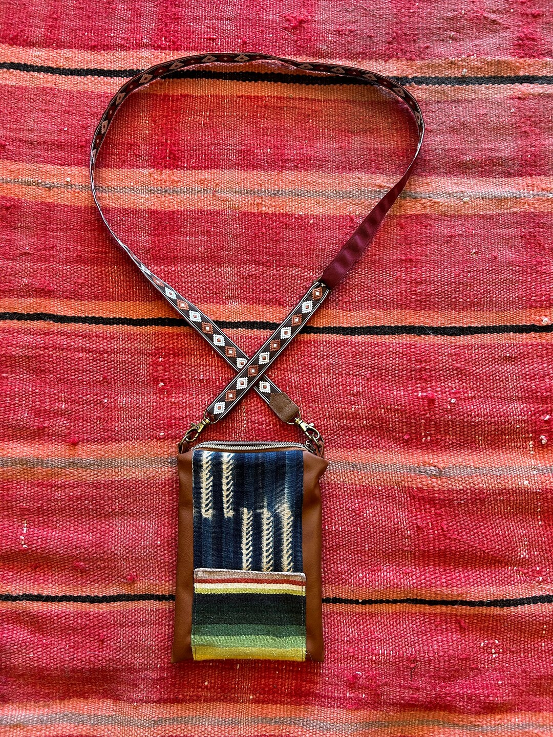 Indigo Hip Hugger Phone Holder - Etsy