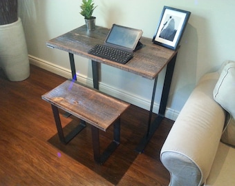 Barn wood desk | Etsy