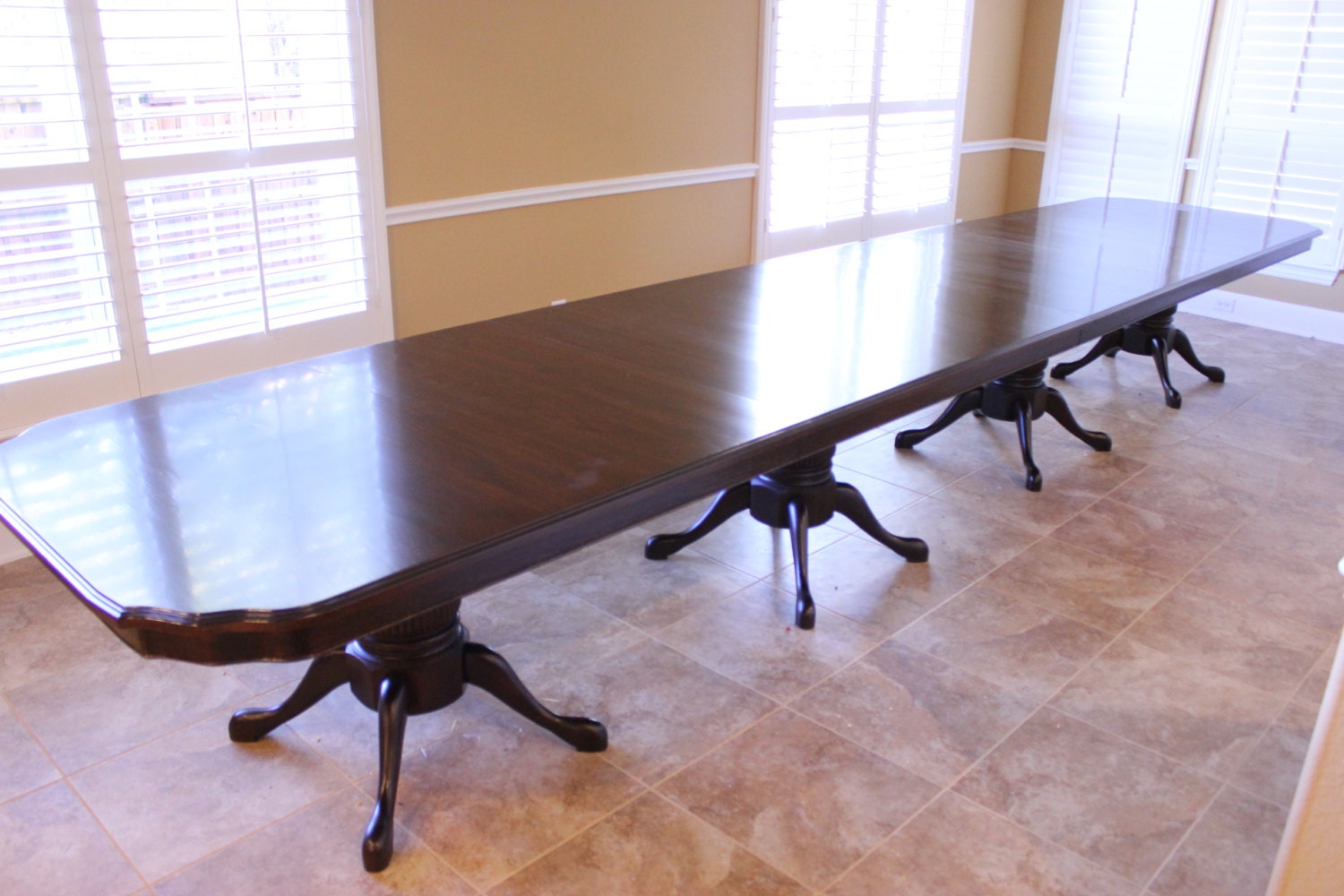 18 ft Oak Reunion Dining Table | Etsy