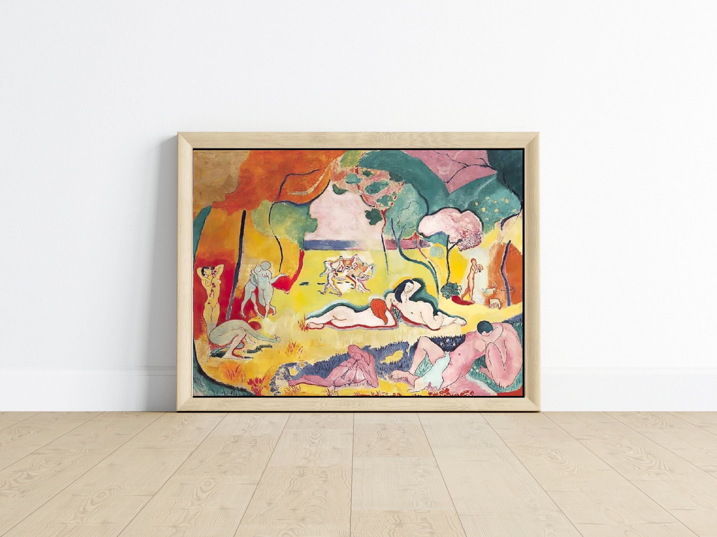 Henri Matisse, Joy of Life Print, Printable Wall Art, Matisse Print ...