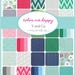 Color Me Happy Jelly Roll Fabric Precut by Vanessa Christenson Moda V ...