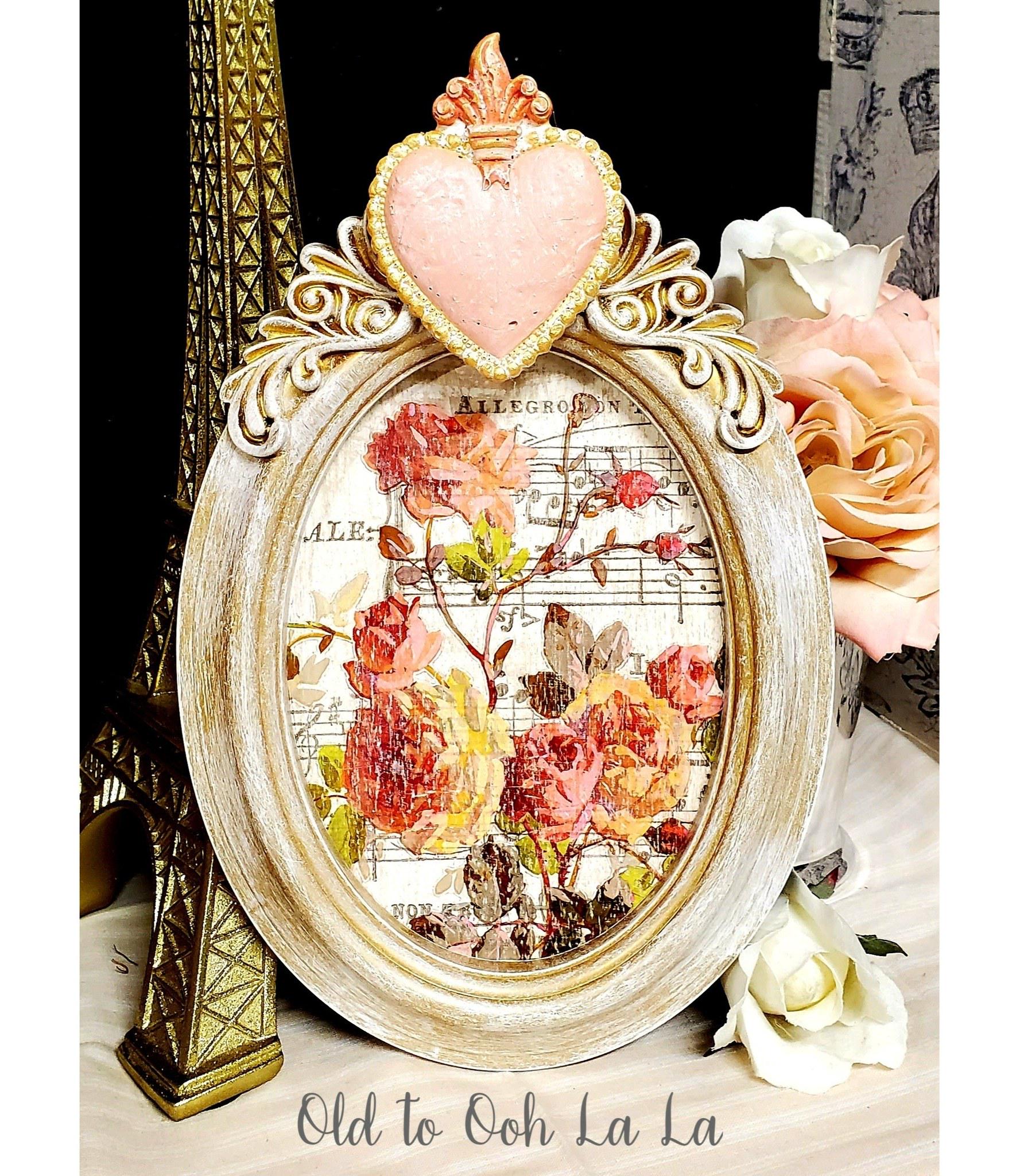 Heraldry Mould | IOD Iron Orchid Designs, Furniture Appliques (6"x10 ...