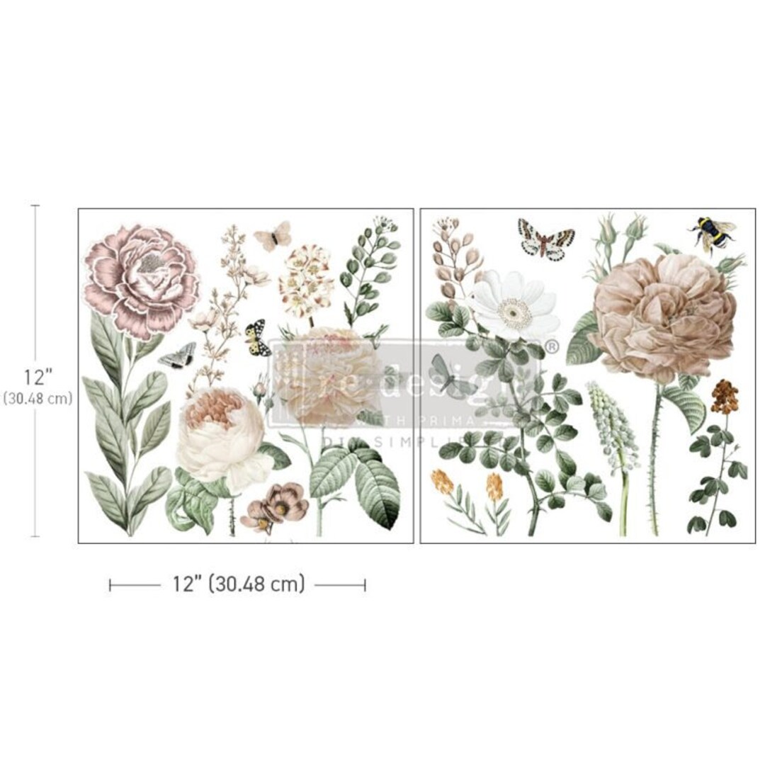 An Afternoon in the Garden prima Furniture Transfers transfers for ...