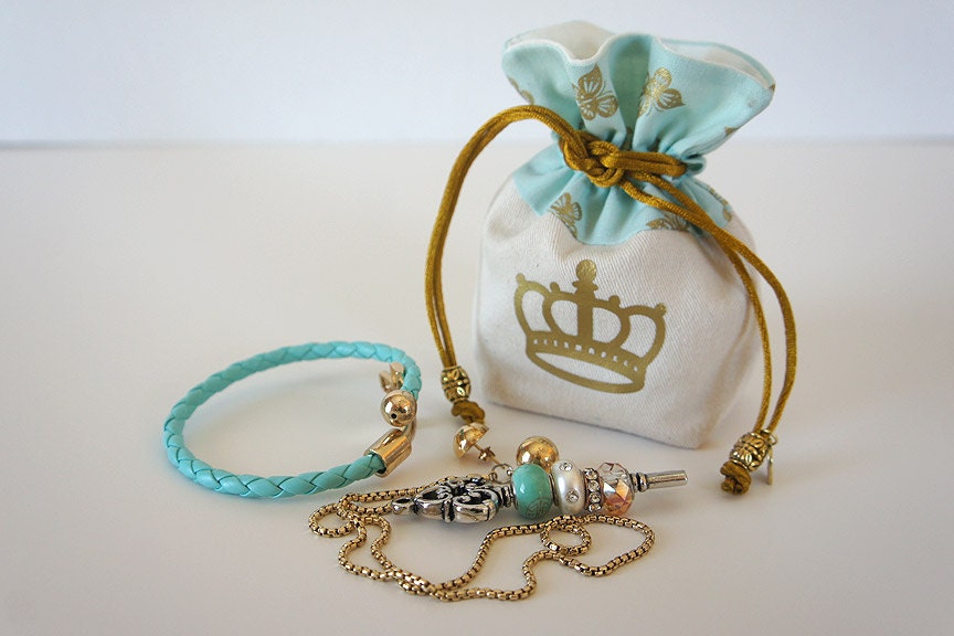 Jewelry Pouch, Personalized Bag, Luxury Gift Bag, Valentine's Gift ...