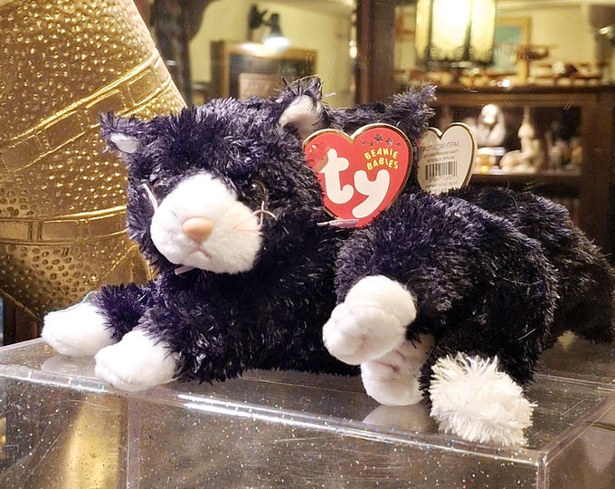 Vintage Ty Beanie Baby Booties the Cat - Etsy