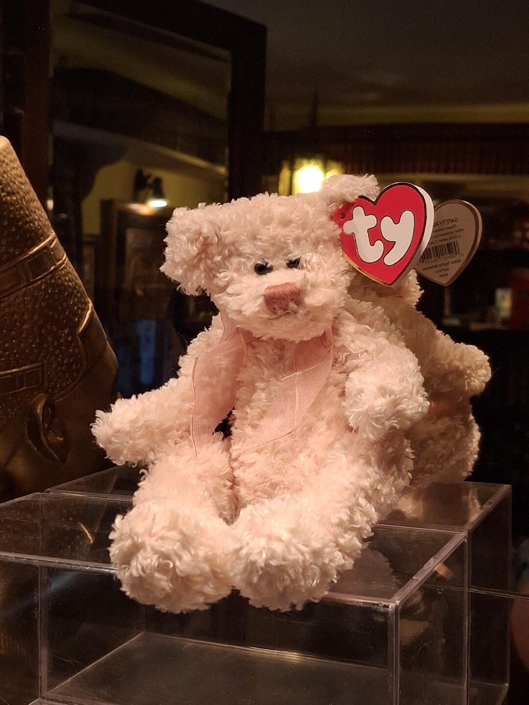Vintage Ty Attic Treasures Scarlet the Poseable Plush Teddy Bear - Etsy