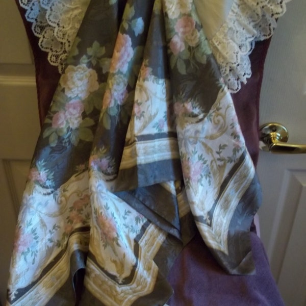 Liz Claiborne Silk Scarf - Etsy