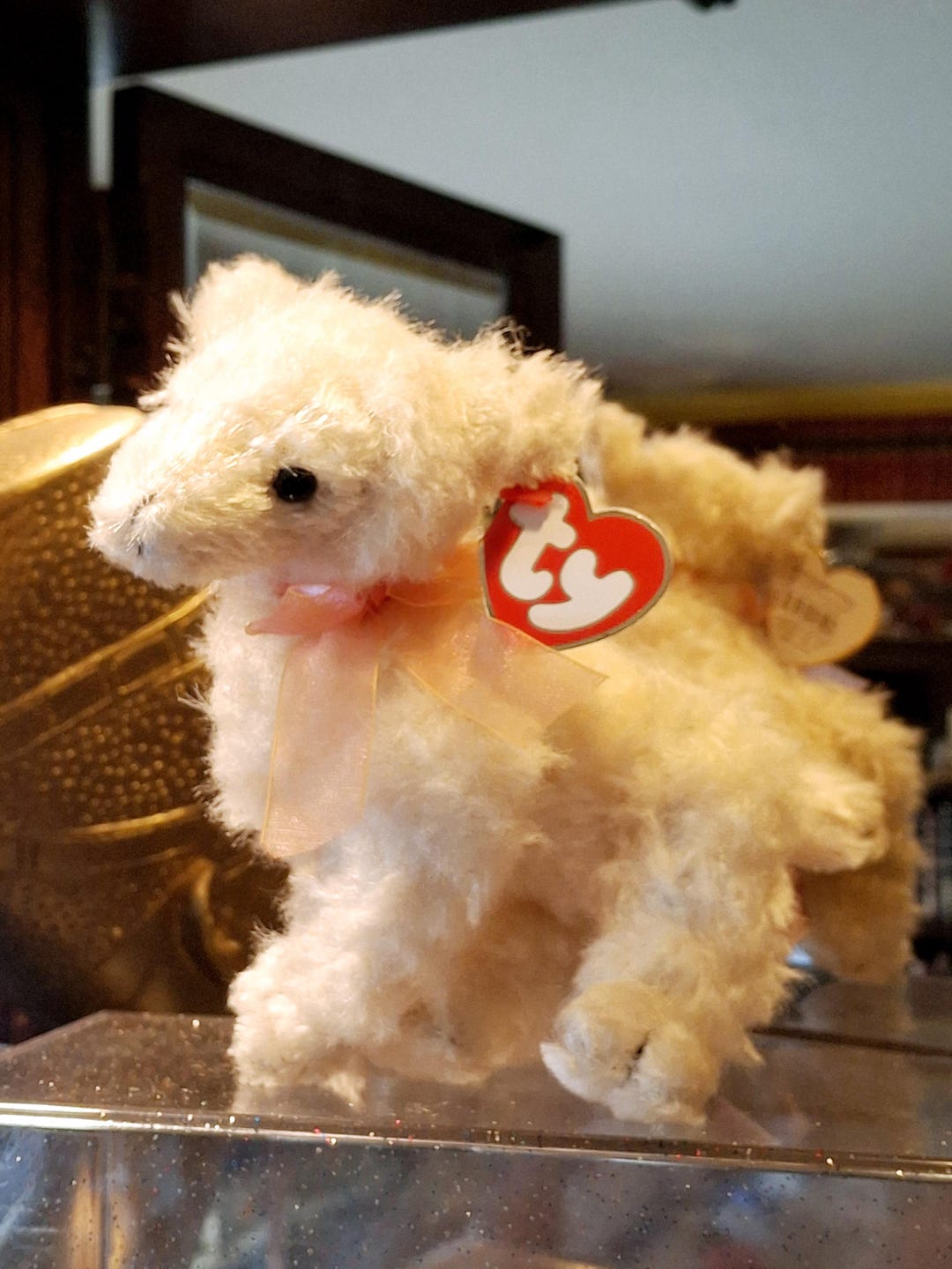 Vintage Ty Attic Treasures Fleecia the Poseable Plush Lamb - Etsy