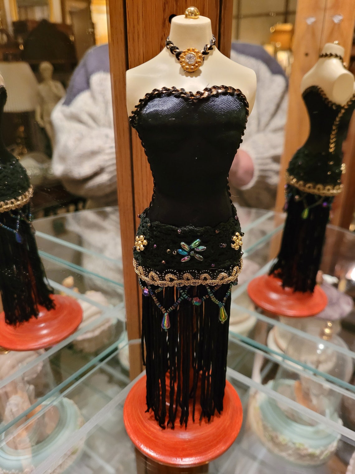 Putting on the Ritz by Popular Imports Miniature Black - Etsy