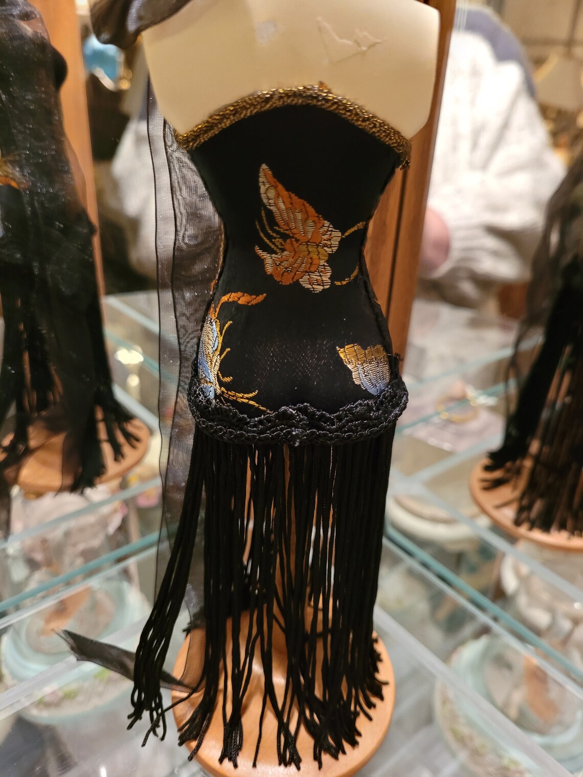 Putting on the Ritz by Popular Imports Miniature Black Dress - Etsy